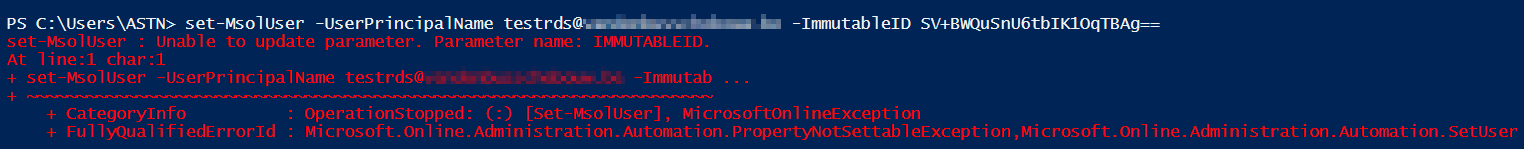Manually match On Premise AD-user to existing Office365 user - Orbid365